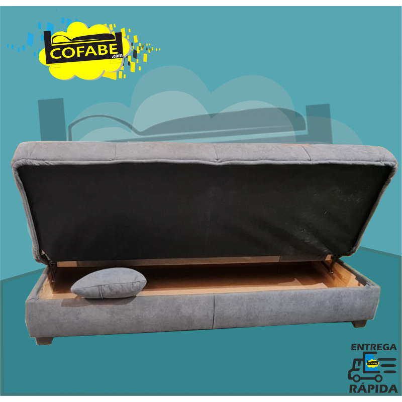 Sofá Cama Click Clack Reforzado 190cm